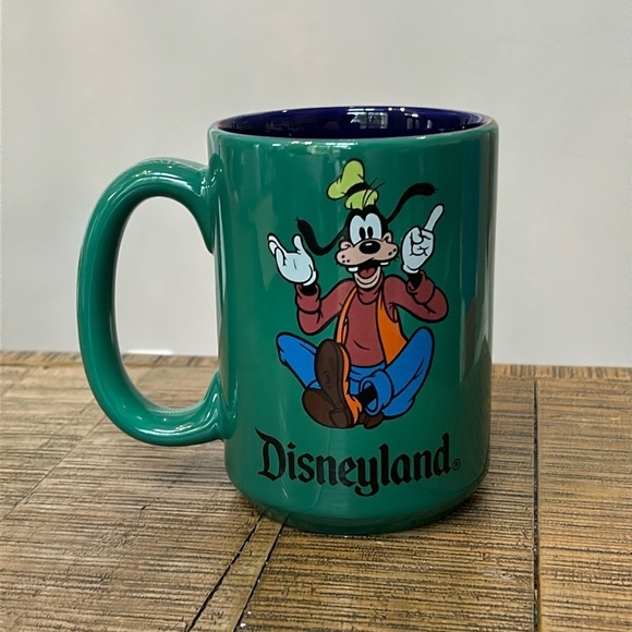 Disney | Dining | Vintage Disneyland Green Goofy Coffee Tea Collectible ...